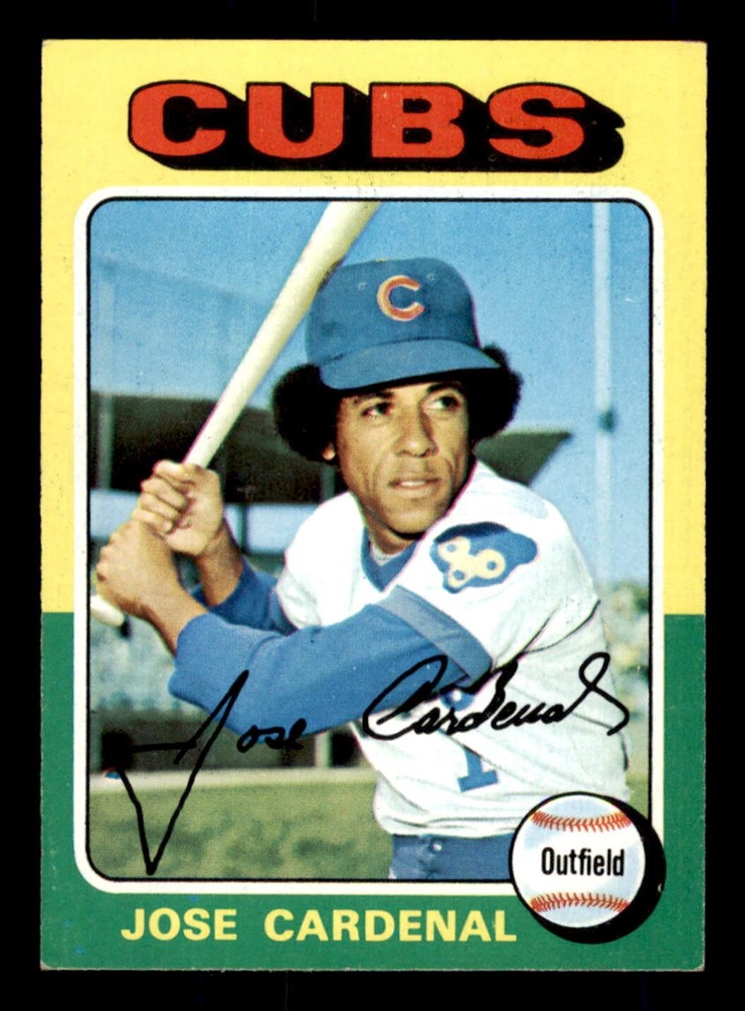 1975 Topps Baseball #15 Jose Cardenal NM *d8 | eBay