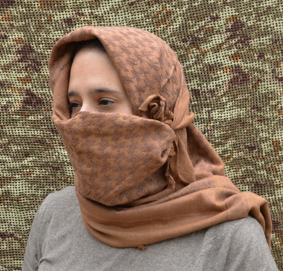 Tactical Shemagh Head Scarf Keffiyeh Balaclava military Authentic ...
