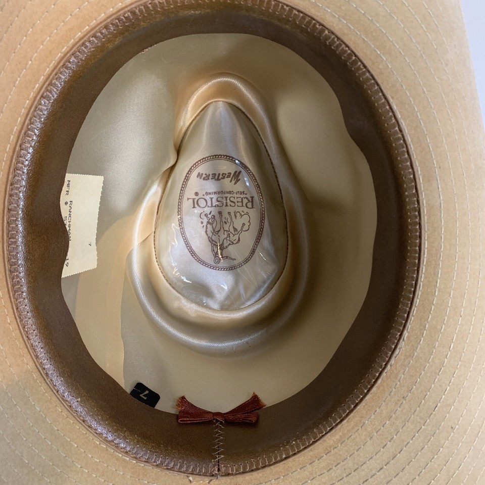 Vintage Resistol Hat : Self-Conforming Ranchman Western Hat: Men’s Size ...