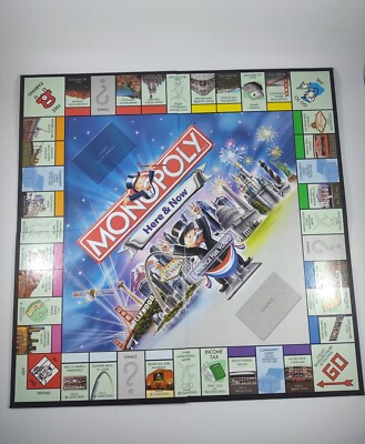 Monopoly 2006 “Here And Now” REPLACEMENT Gameboard - BOARD ONLY | eBay