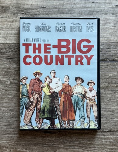 The Big Country (DVD, 1958, 2-disc, Kino Lorber) Gregory Peck, Jean ...