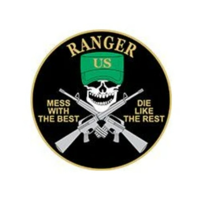 DIY Lapel Pins U.S Army Ranger Mess with The Best Patch Die like the ...