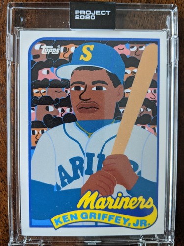 Topps PROJECT 2020 Card 88 1989 Ken Griffey Jr. Comic Art Keith Shore ...