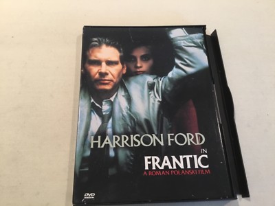 Frantic DVD 1998 Harrison Ford Roman Polanski Film 85391178729| eBay