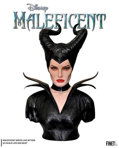 Maleficent Life Size BUST 1/1 SCALE CUSTOM STATUE limited | eBay