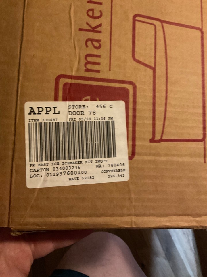 NEW IMQCT AUTOMATIC ICE MAKER INSTALLATION KIT - FREE SHIPPING! | eBay