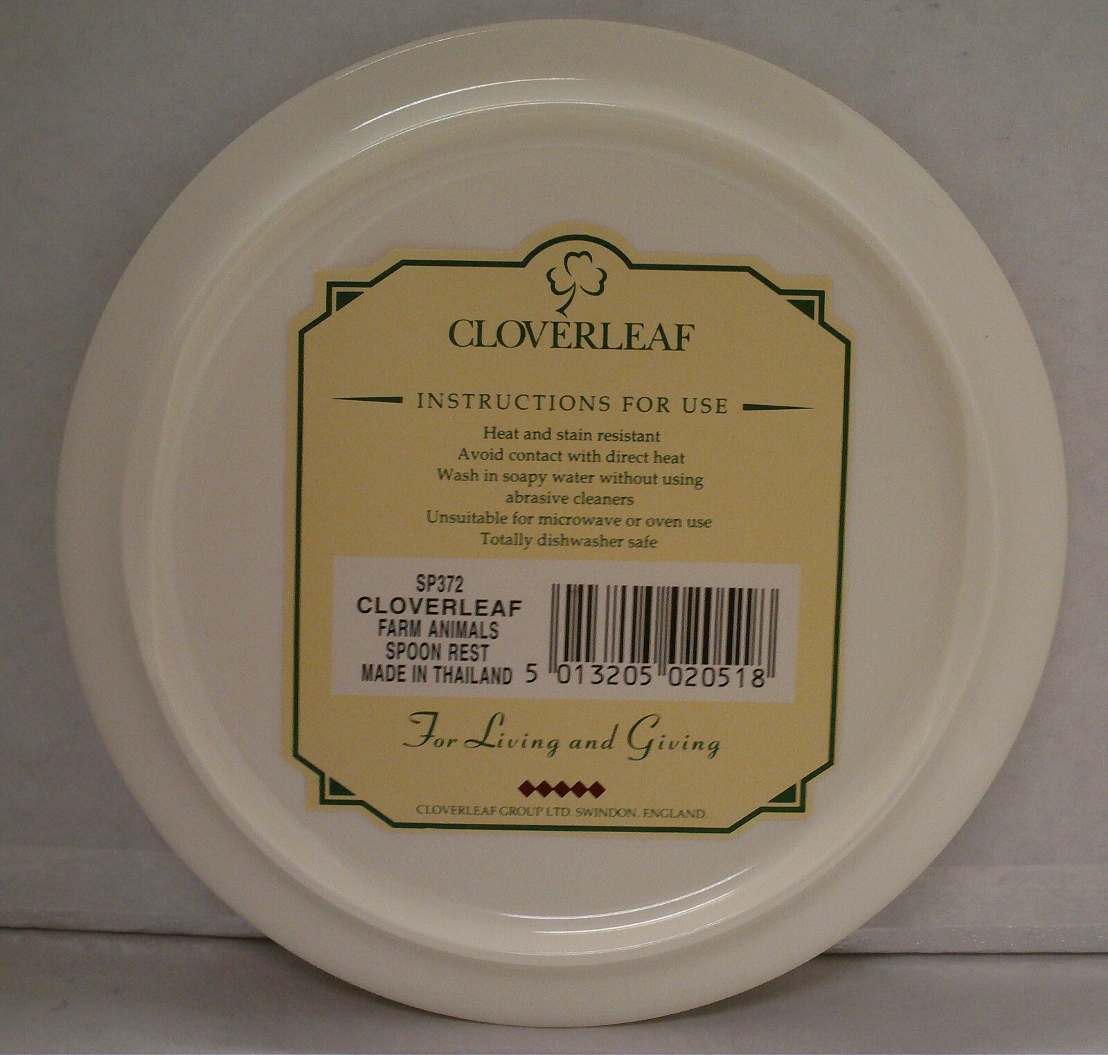 CLOVERLEAF FARM ANIMALS MELAMINE TEAPOT STAND | eBay