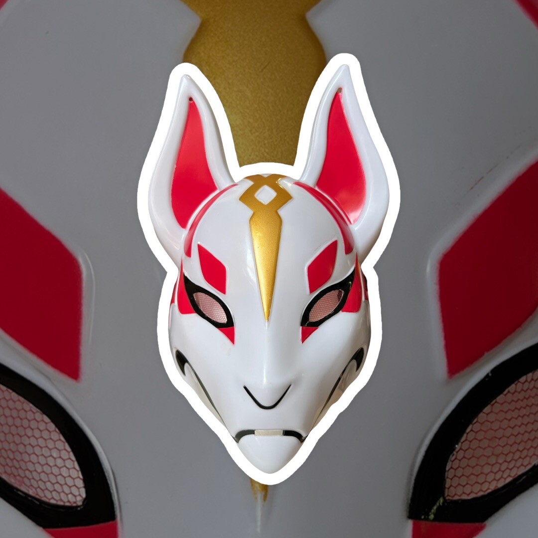 Fortnite Drift PVC Costume Adult Size Mask Excellent … - Gem
