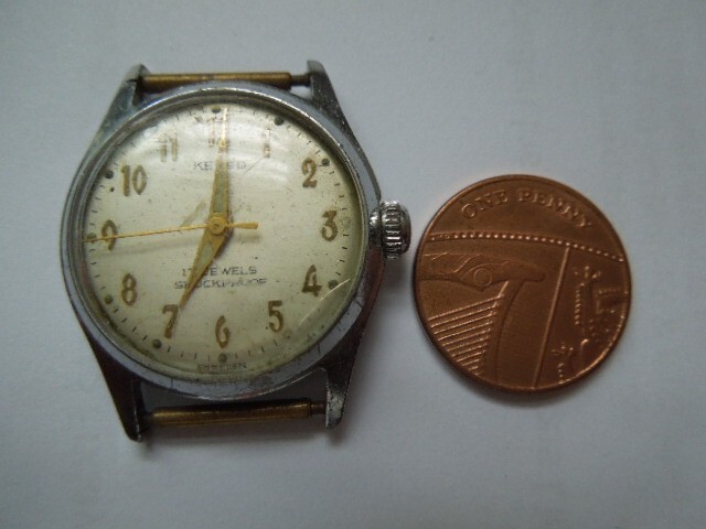 Vintage KERED Wristwatch 50s/60s Gents Chrome Working | eBay UK