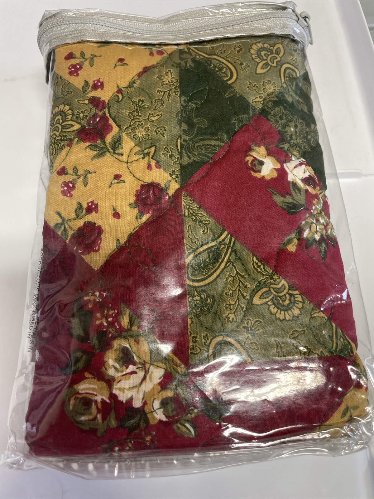 Modern Heirloom Collection Brooke Cotton Filled Standard Sham 20 by 26 ...