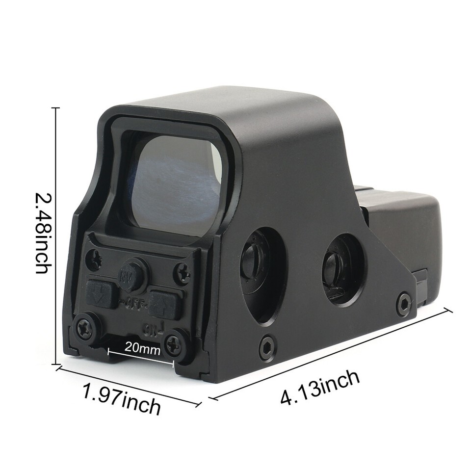 Tactical Holographic Sight Red Green Dot Clone Sight Scope 551 552 553 ...