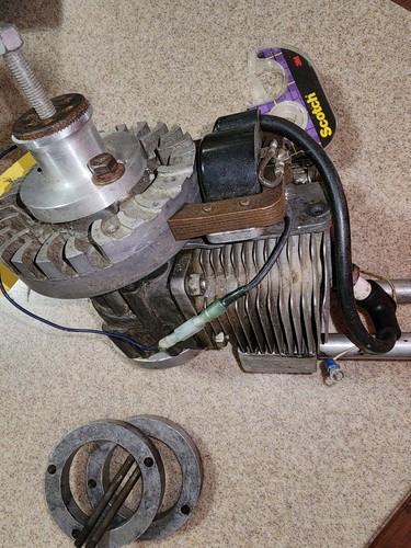 McColluch RC Gasoline Airplane Engine 50cc | eBay