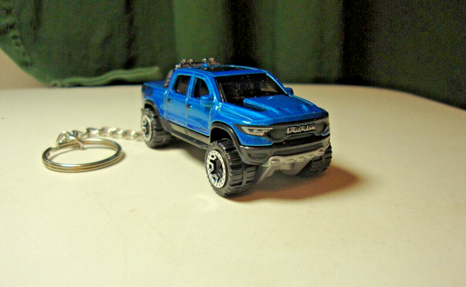 2023 RAM 1500 TRUCK New Keychain BLUE! Key ring Diecast 2022 23 24 | eBay
