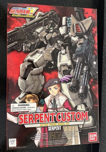1/100 HG MMS-01 Serpent Custom Mobile Report Gundam W Endless Waltz W ...