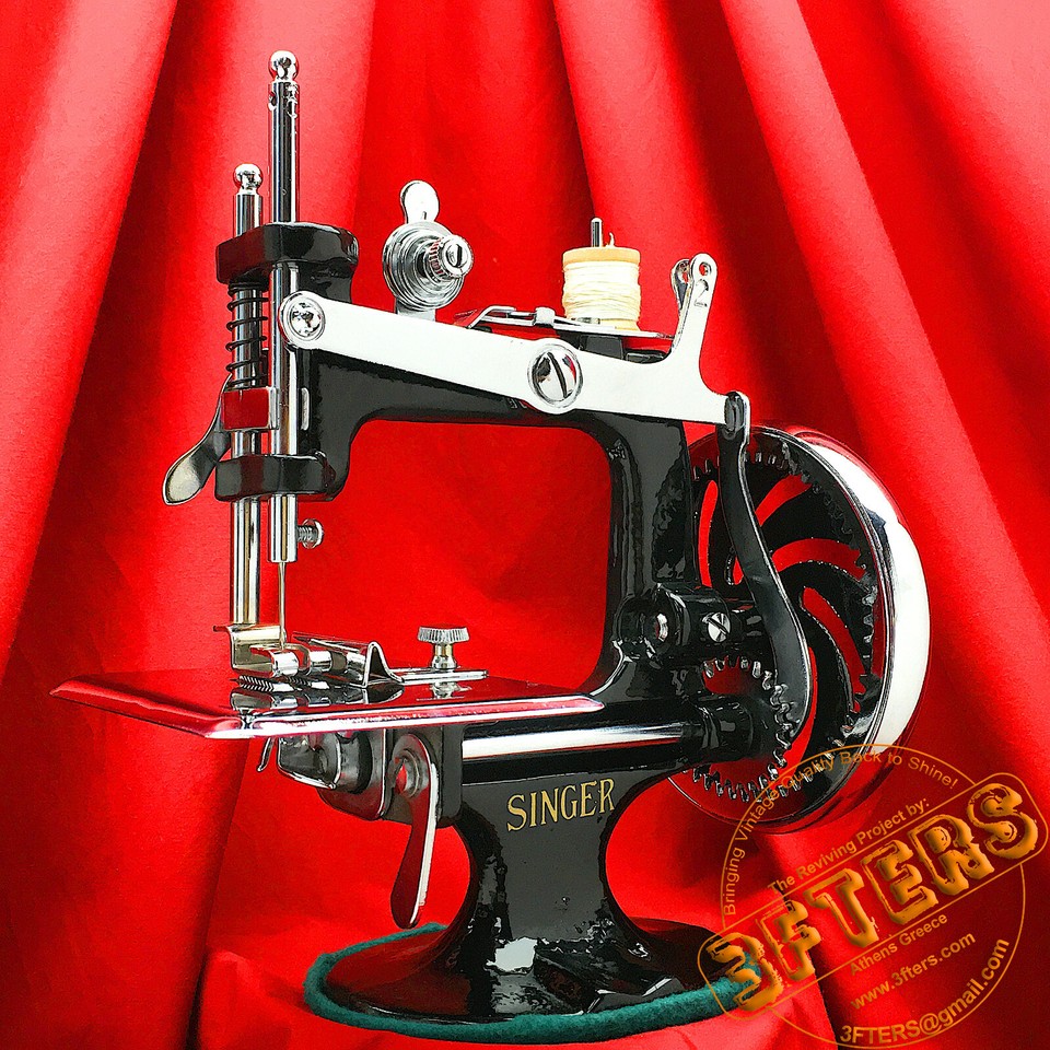 SINGER 20 Child Toy Sewing Machine SewHandy 20-1 Restored by 3FTERS | eBay