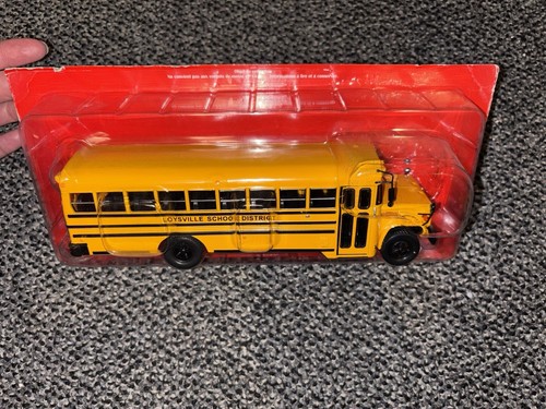 Bus GMC 6000 School 1989 1:43 New & Box diecast model miniature autocar ...