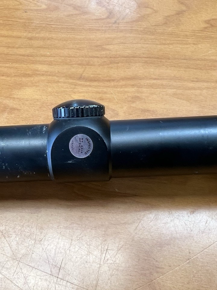 Rare Tasco Titan Rifle Scope 3-12x52 30mm Tube Japanese | eBay