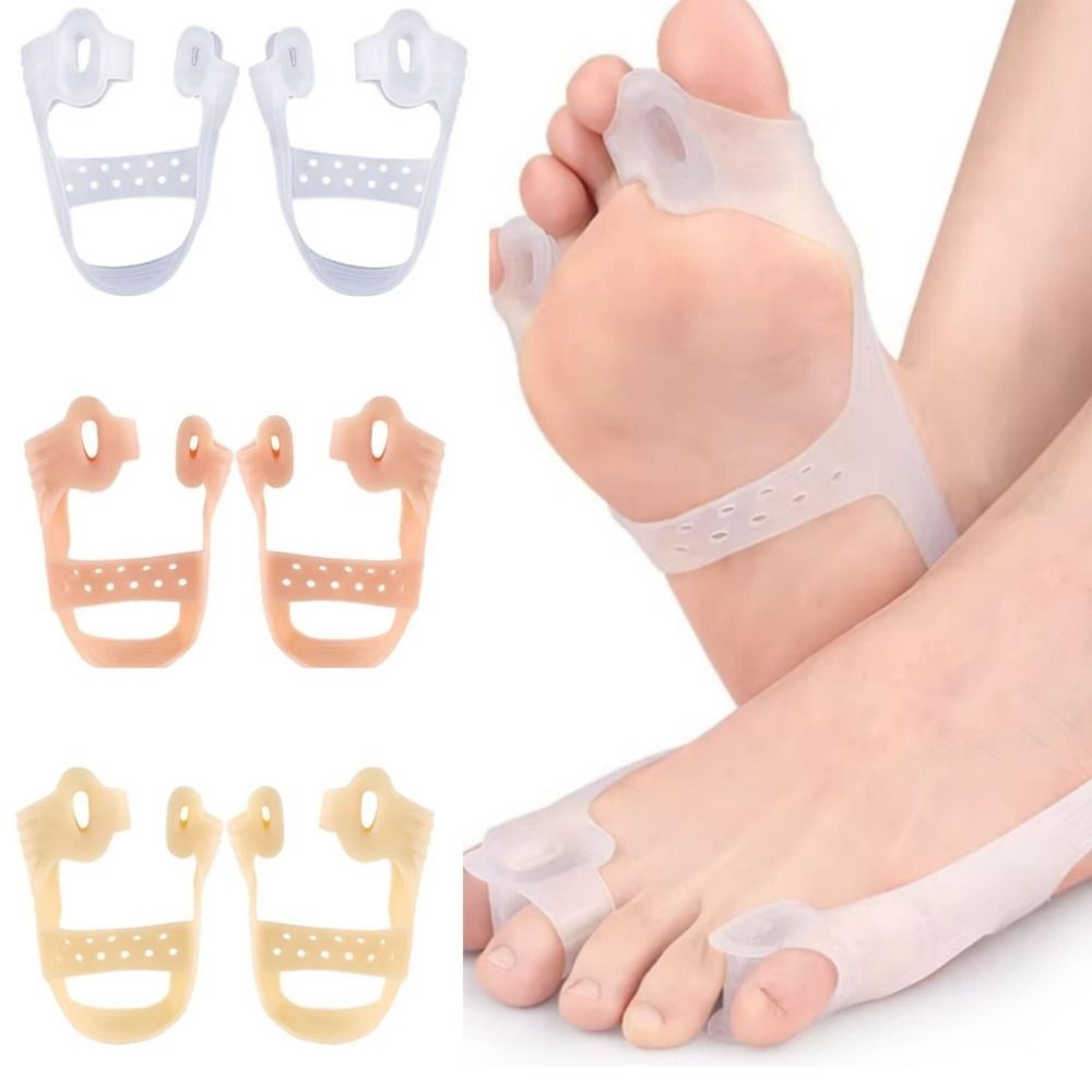 1 Pair Silicone Thumb Eversion Tension Band Training Toe Elastic Band ...