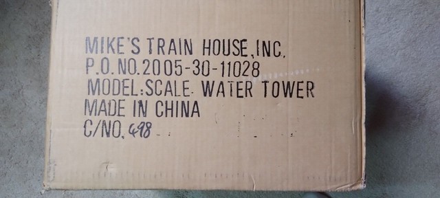 MTH RAILKING 30-11028 0 Scale Operating Water Tower for sale online | eBay
