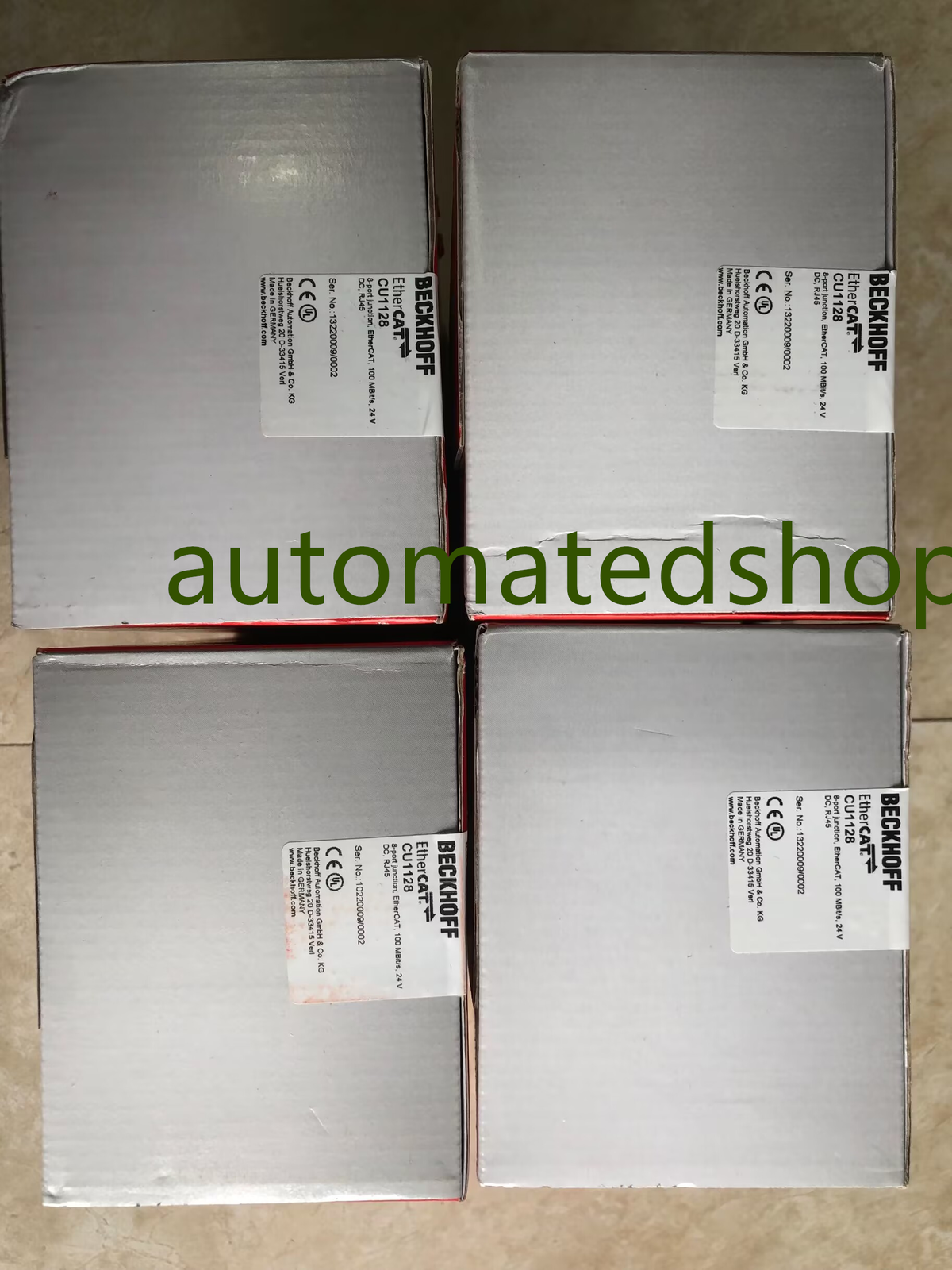 CU1128 Beckhoff new switch Via DHL or FEDEX | eBay