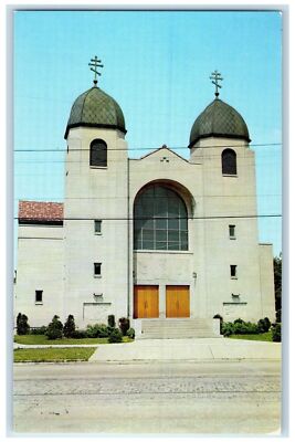 c1950's St. Mary's Greek Rite Catholic Church Entrance Cleveland Ohio ...