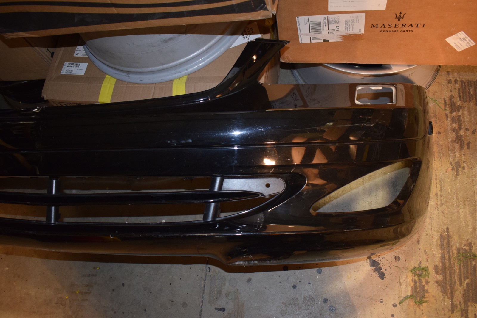 2007 2008 2009 MERCEDES S CLASS W221 FRONT BUMPER COVER FACTORY OEM ...