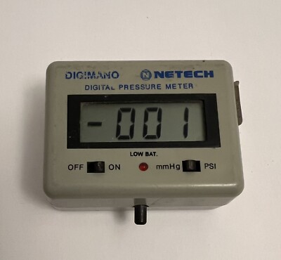 Digital Pressure Meter NETECH DigiMano | eBay