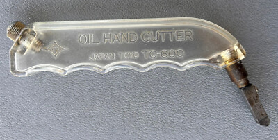Vintage Oil Hand Cutter Japan Toyo TC-600 Glass Cutter TC 10 Blade | eBay