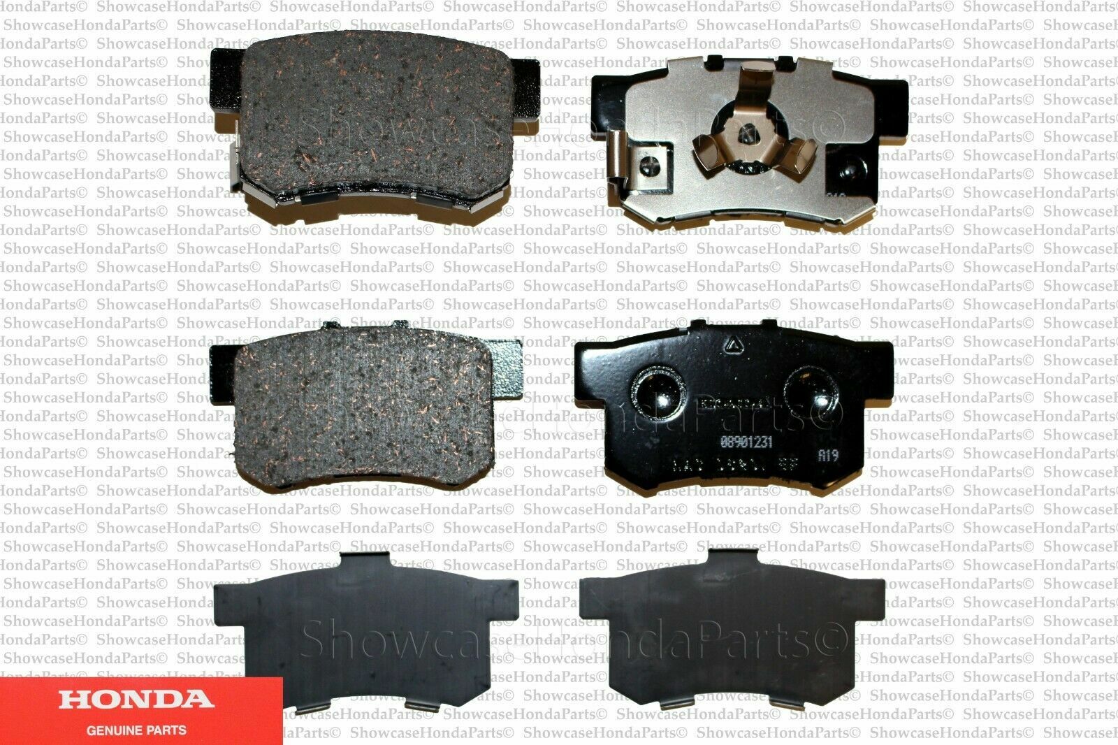 Genuine Acura OEM Rear Brake Pad Kit Fits: 2013-2018 RDX (43022-T0G-A01 ...