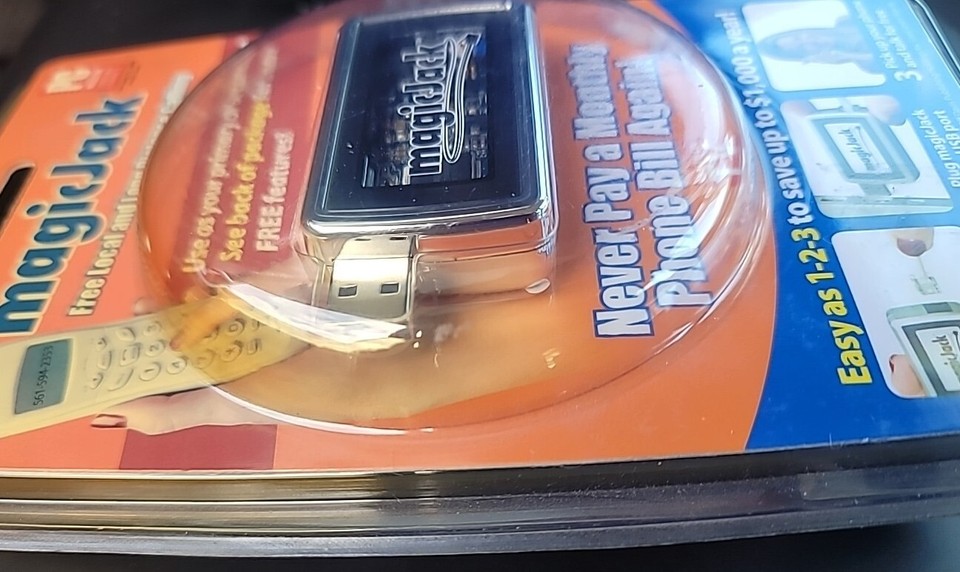 Magic-jack - USB Phone Jack. Brand New, Sealed. Magicjack | eBay