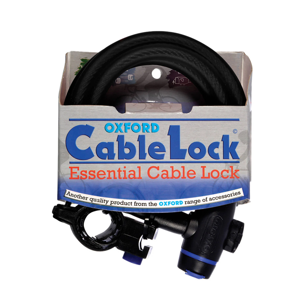 New OXFORD Cable Lock 1 8M x 12mm #OXOF246 | eBay