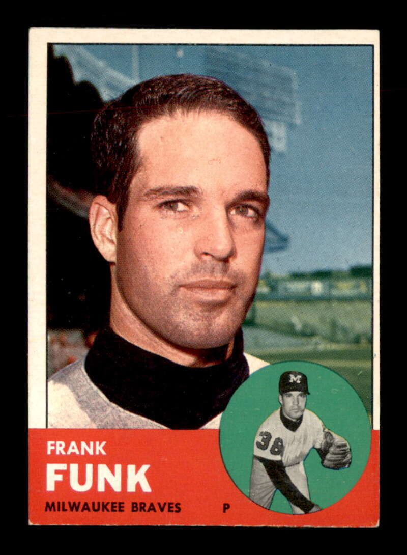 1963 Topps #476 Frank Funk EXMT/EXMT+ X2430766 | eBay