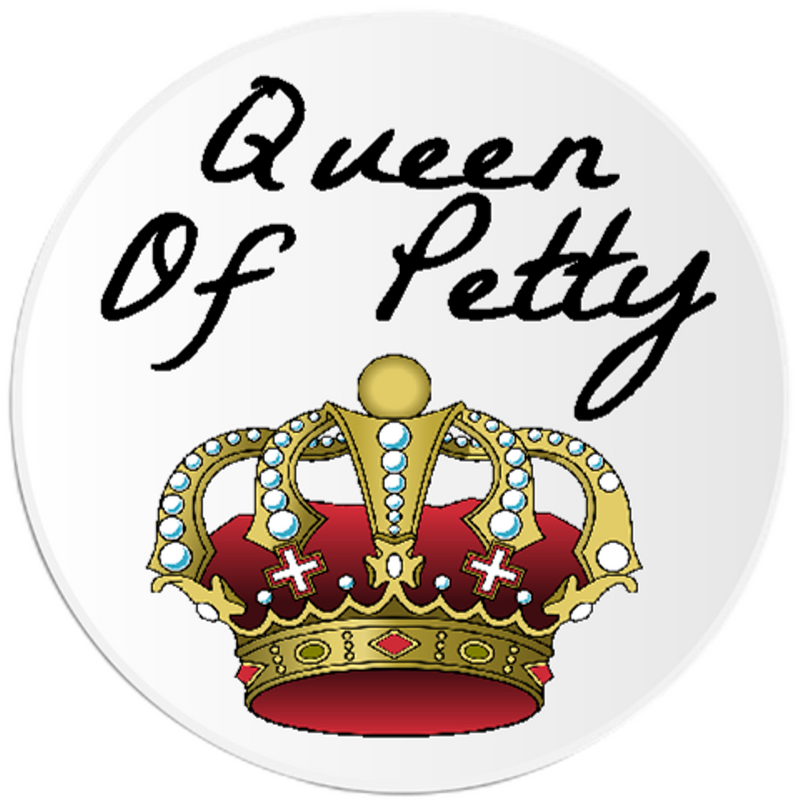 Queen of Petty - 10 Pack Circle Stickers 3 Inch - Royalty Humor | eBay