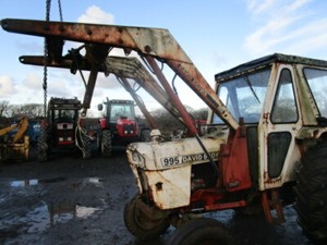 David Brown HD90 Loader C/w Brackets for DB 995 Spool Valves & Levers ...