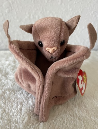 Ty Beanie Baby - BATTY the Bat (Brown) Canadian MWMTs w/ Errors & PVC ...