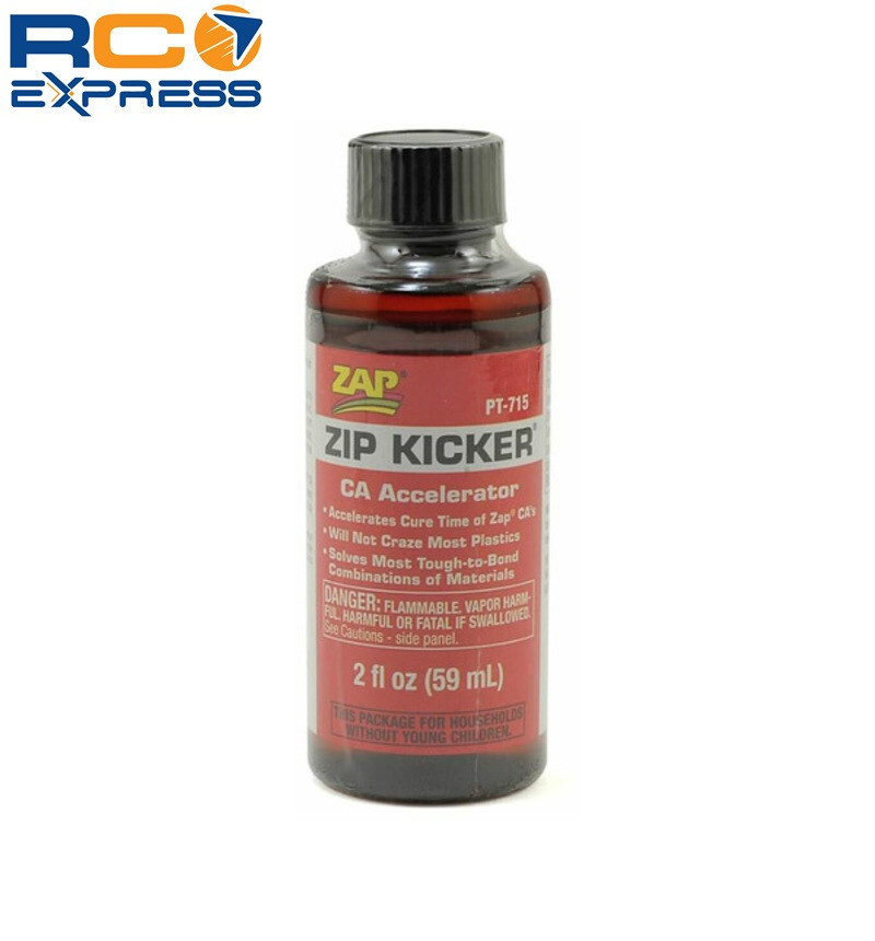 Pacer Technology Zap Adhesives Zip Kicker 2 oz with NO PUMP ...