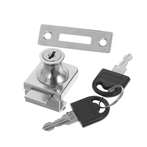 Glass Cabinet Door Lock Desk Drawer Locks with Key Toolbox File ...