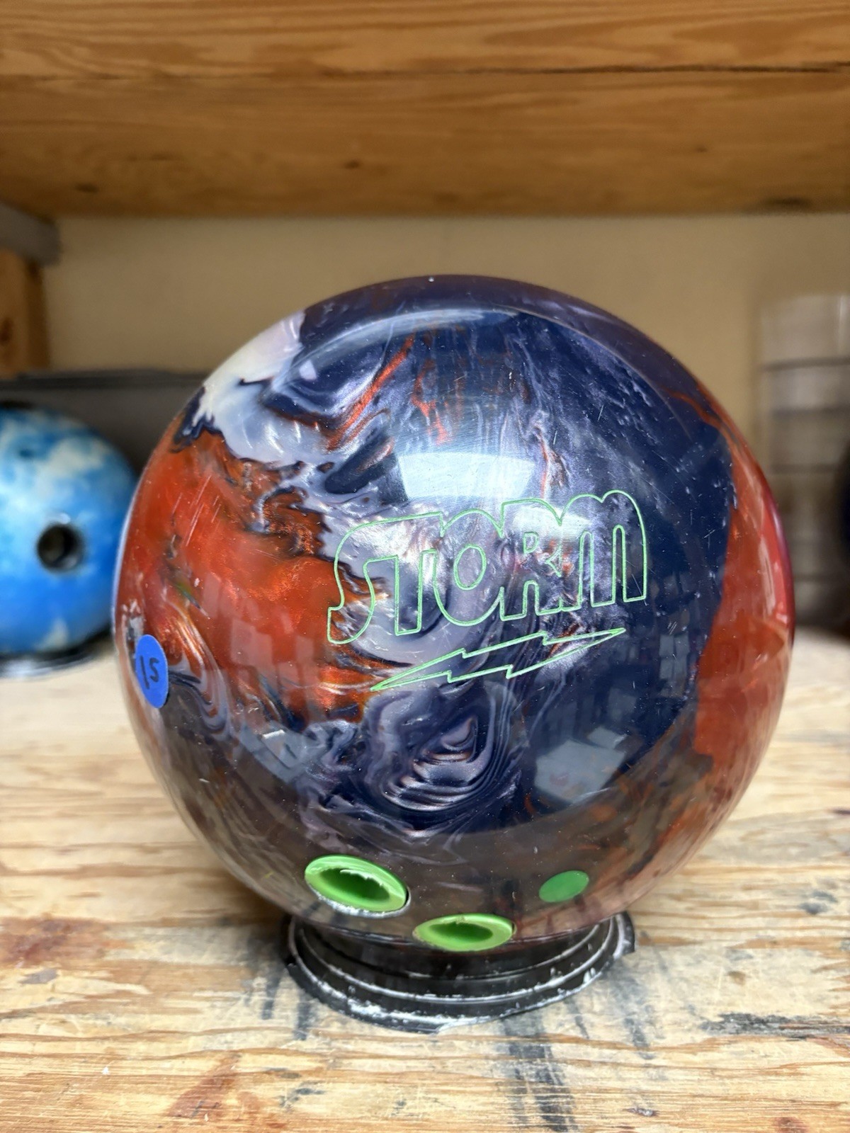 Used Storm Omega Crux Bowling Ball 15 Pounds | eBay