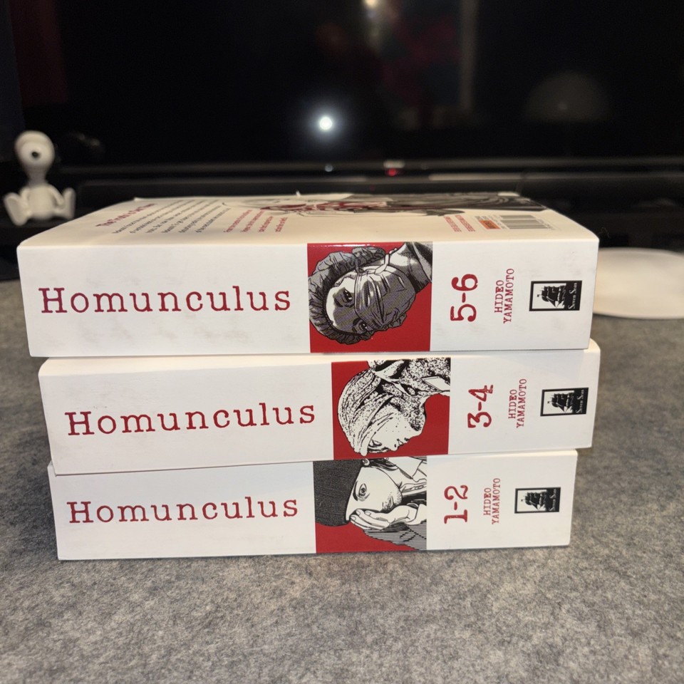 Homunculus (Omnibus) Vol 1-2, 3-4, 5-6 ***PLEASE READ DESCRIPTION ** | eBay