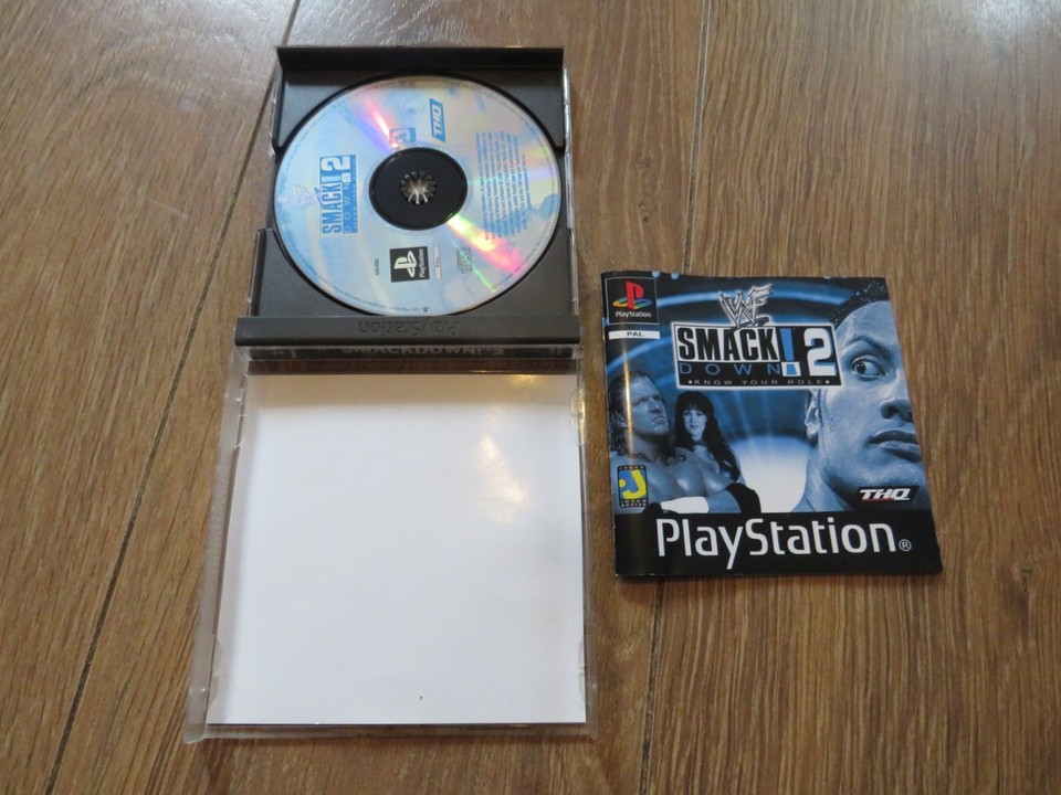 WWE Smackdown 2: Know Your Role PS1 - playstation 1 uk tracked delivery ...
