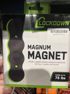 Lockdown 1097608 Gun Concealment Magnum Magnet -NEW- Holds Up To 75lbs ...