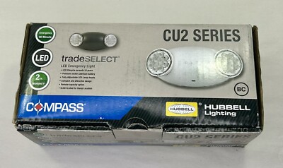 Hubbell Lighting COMPASS CU2 LED emergency light 120/277 AC Input | eBay