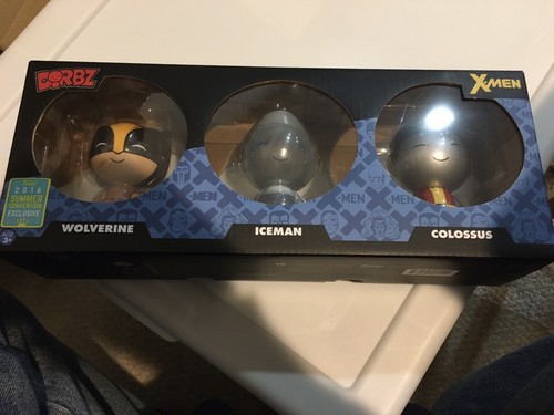 SDCC 2016 Exclusive Dorbz X-Men 3-pack Wolverine Ice-Man Colossus Funko Vinyl | eBay
