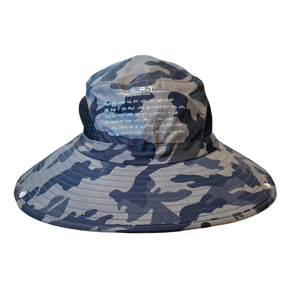 Hats SRT Wide Brim Boon Hat With Sun Block UPF 50 | eBay
