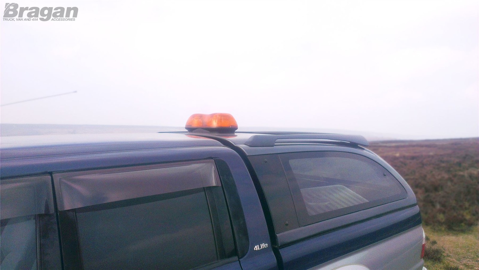 12 / 24 Volt LED Flashing Strobe Light Bar Beacon Van Vehicle Forklift ...