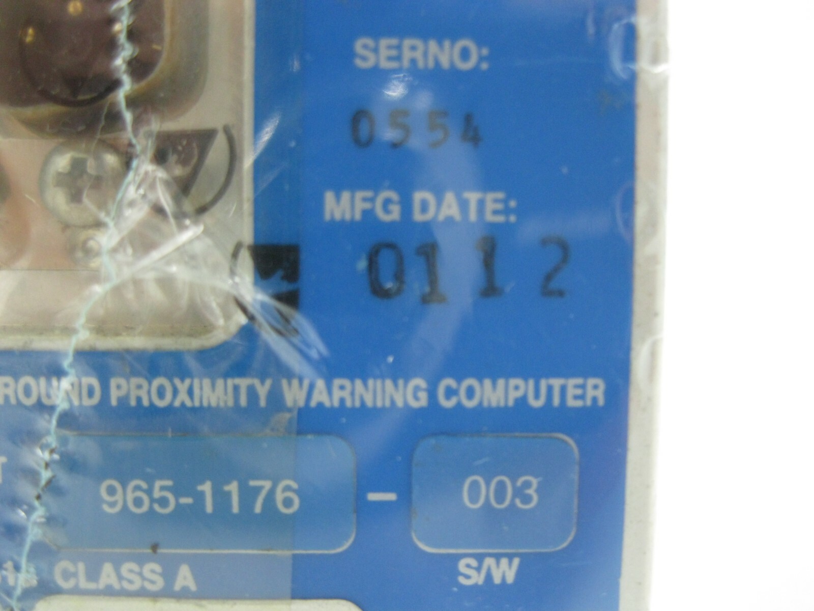 Honeywell MK VI EGPWS Computer 965-1176-003 | eBay