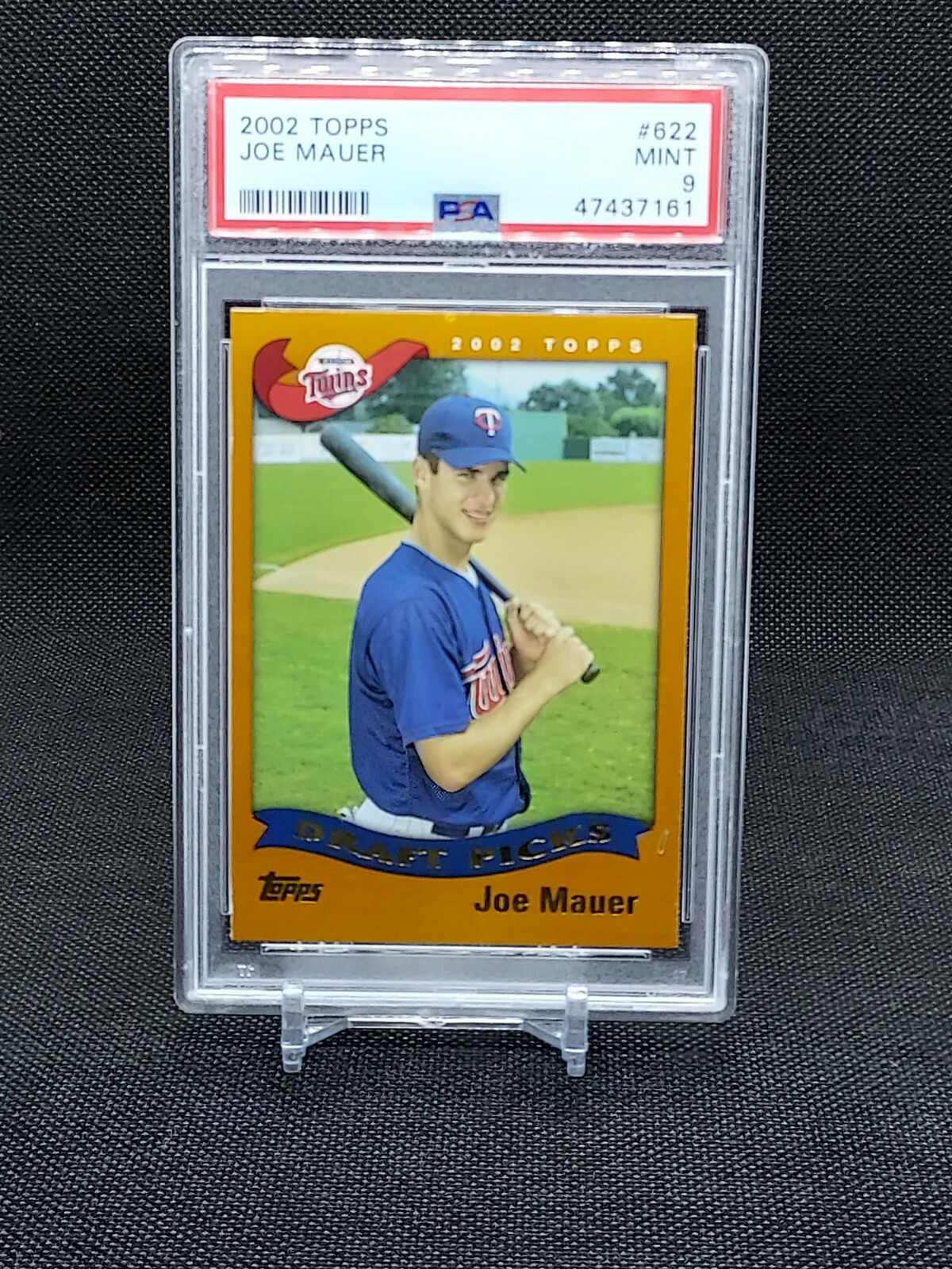 2002 Topps Joe Mauer Rookie Card - PSA 9 Mint - Future HOFer - Twins ...