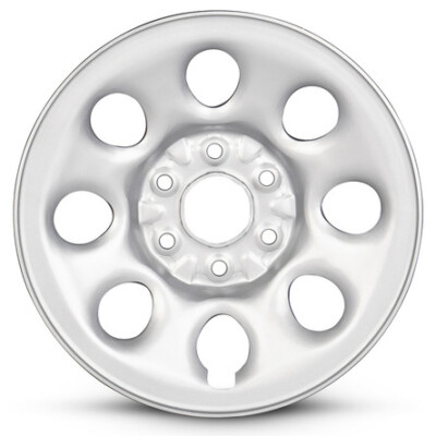New Wheel For 2005-2013 Chevrolet Silverado 1500 17 Inch Silver Steel ...