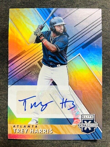 2019 Panini Elite Extra Edition #178 Trey Harris Rookie RC Auto ...