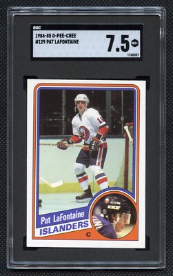 1984-85 O-Pee-Chee #129 Pat LaFontaine Rookie SGC 7.5 | eBay